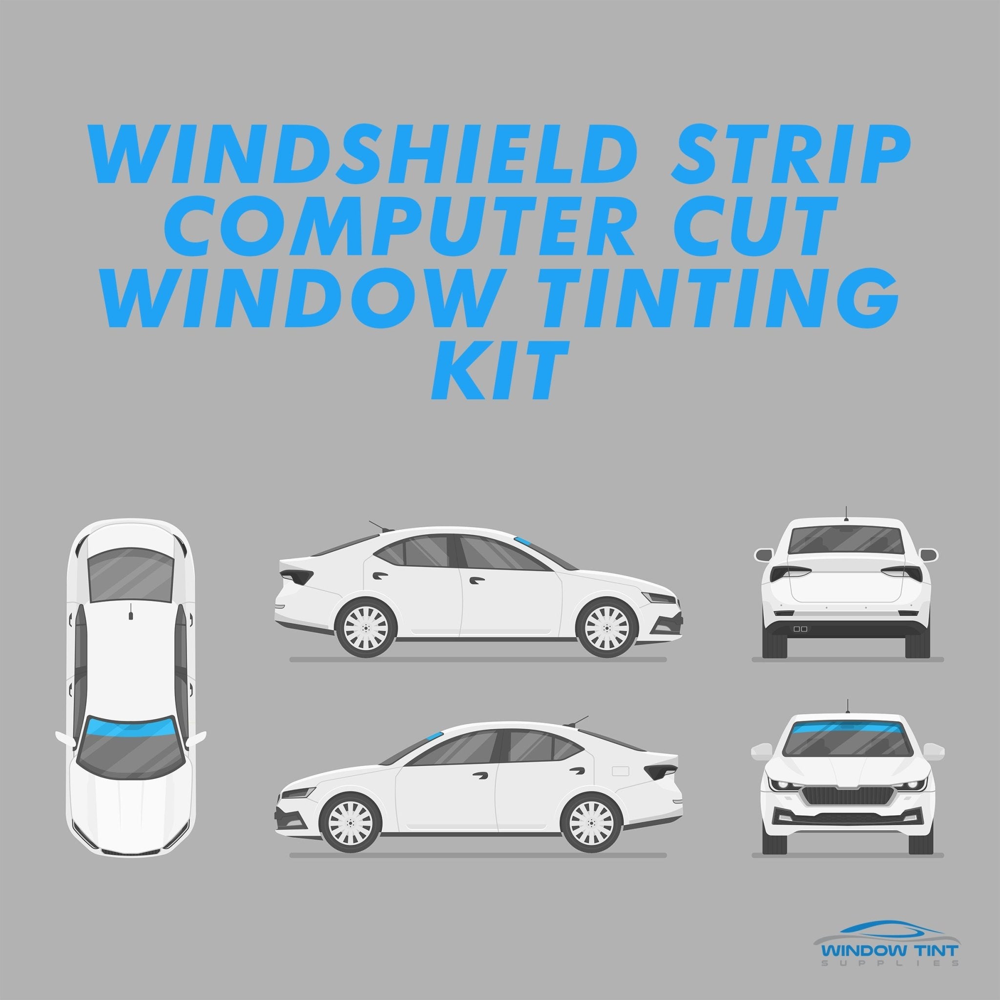 Windshield Strip - Computer Cut Window Tinting Kit – Window Tint Supplies